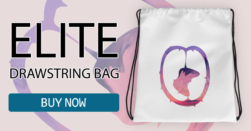 GamerGrindCo Elite Drawstring Bag | Gamer Grind Co.